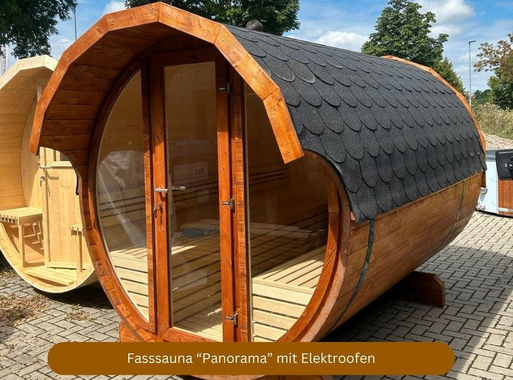 Fasssauna Mit Elektroofen 230v